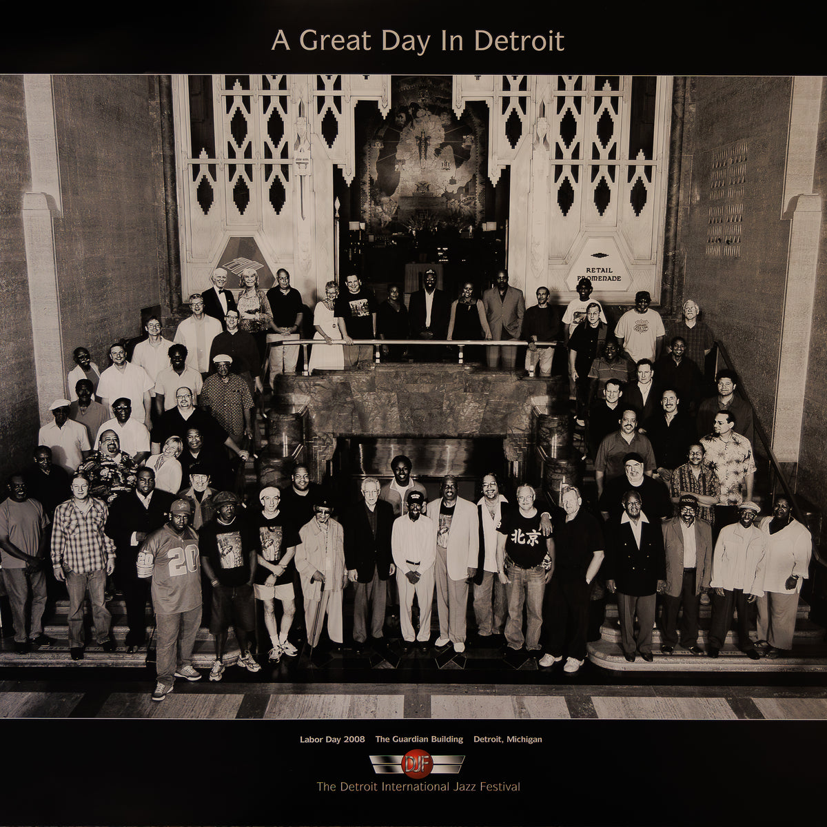 A GREAT DAY IN DETROIT POSTER 2008 – Detroit Jazz Festival