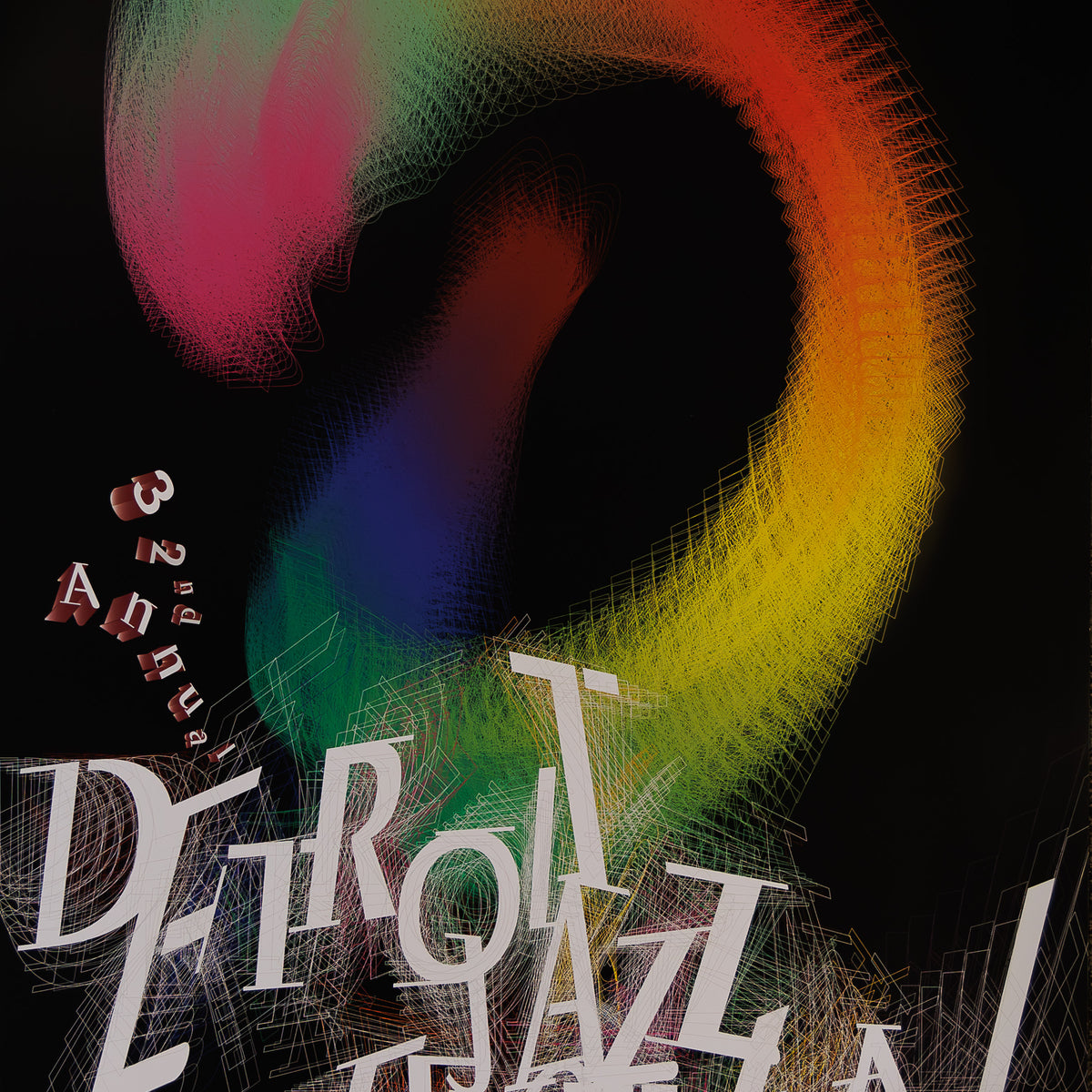 32ND ANNUAL DETROIT JAZZ FESTIVAL POSTER 2011 – Detroit Jazz Festival