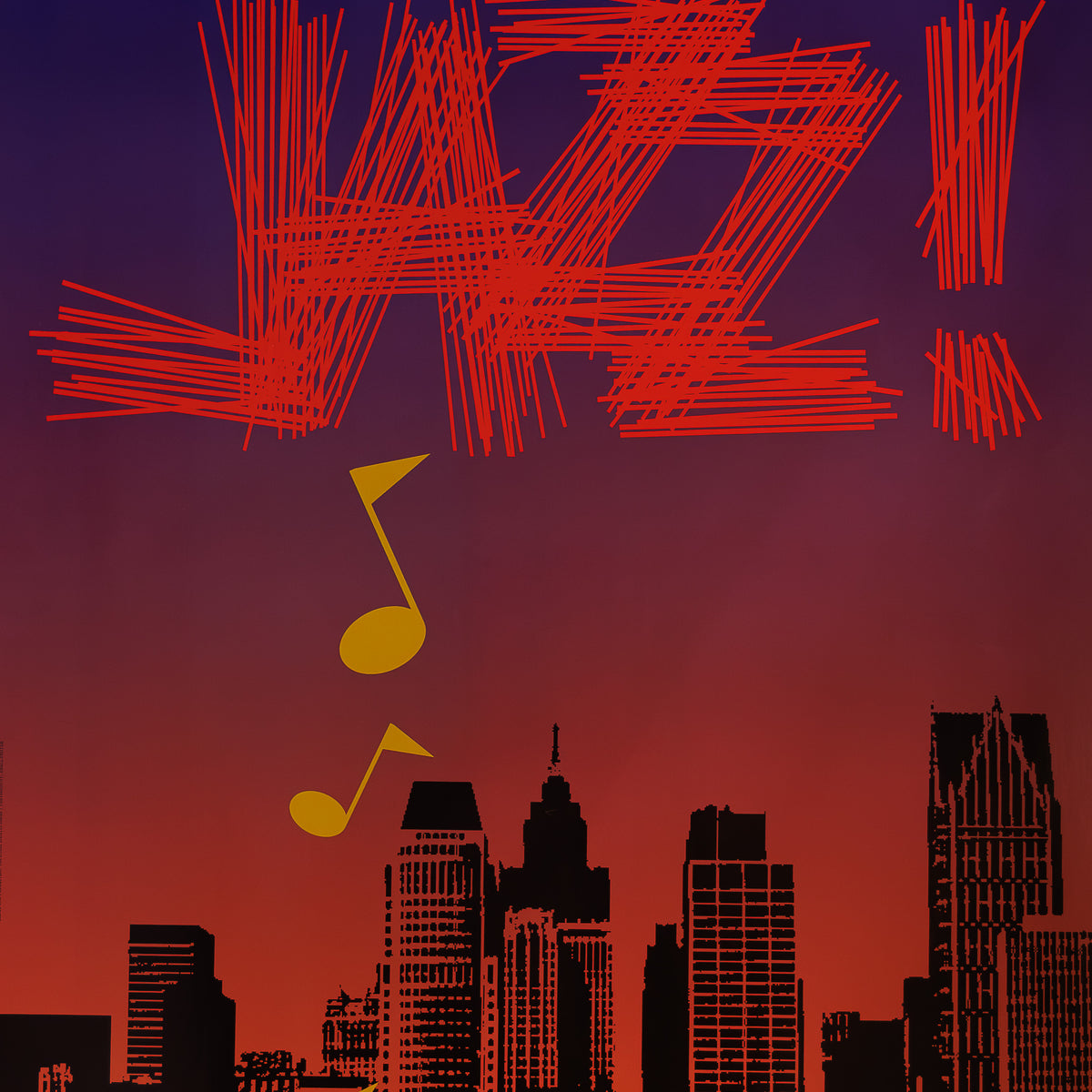 15TH ANNUAL MONTREUX DETROIT JAZZ FESTIVAL POSTER 1994 – Detroit Jazz ...